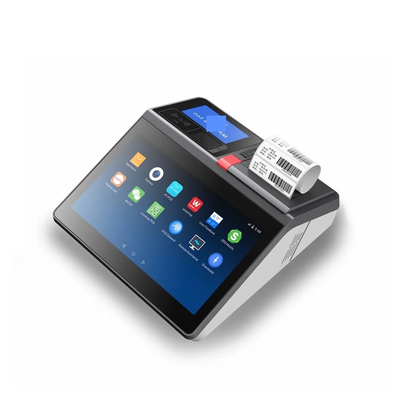 11.6 Inch All In One Cash Register, Touch Screen Terminal System ...