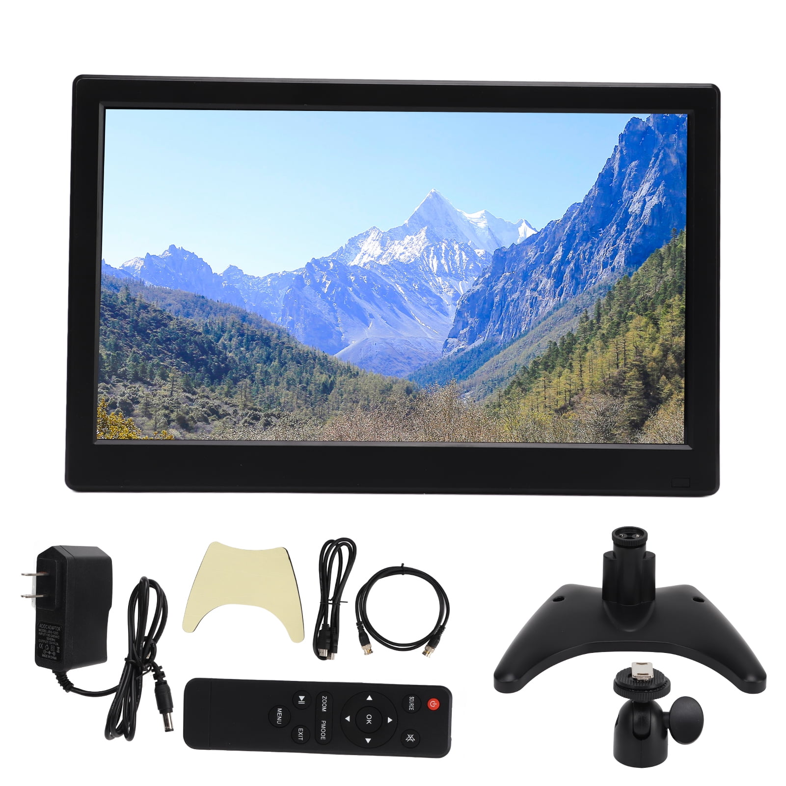 11.6 Inch LCD Monitor with VGA HD Multimedia Interface Portable 1080P ...