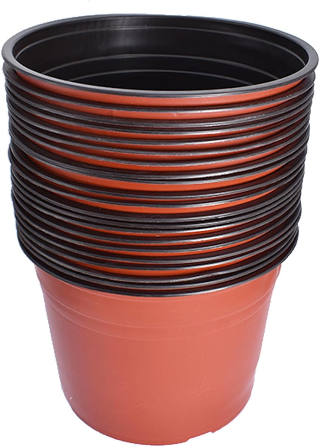 11.6 inch Plastic Plant Pots Seedling Cups 50 Pack Nursery Plant Pot ...