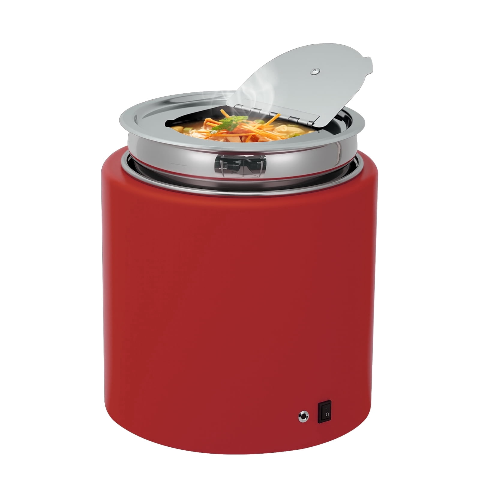 11.62QT Electric Soup Warmer, with Stainless Steel Lid and Detachable ...