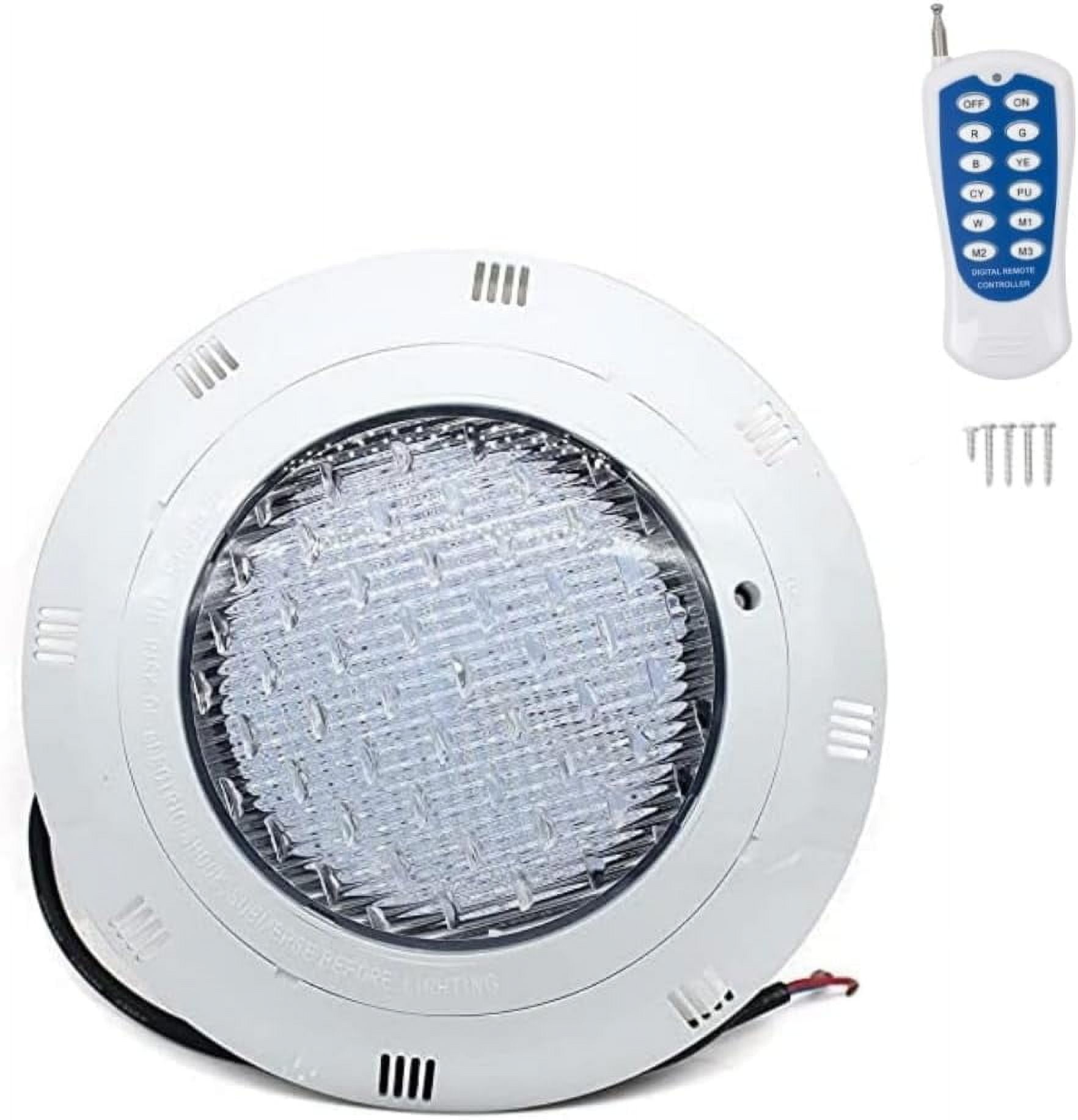 11.6Inch Pool Lights for Inground Pool, AC12V 45w Color Changing LED ...