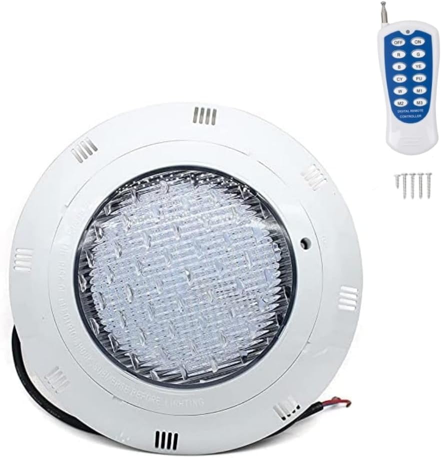 11.6Inch Pool Lights for Inground Pool, AC12V 45w Color Changing LED Inground Pool Light with ...