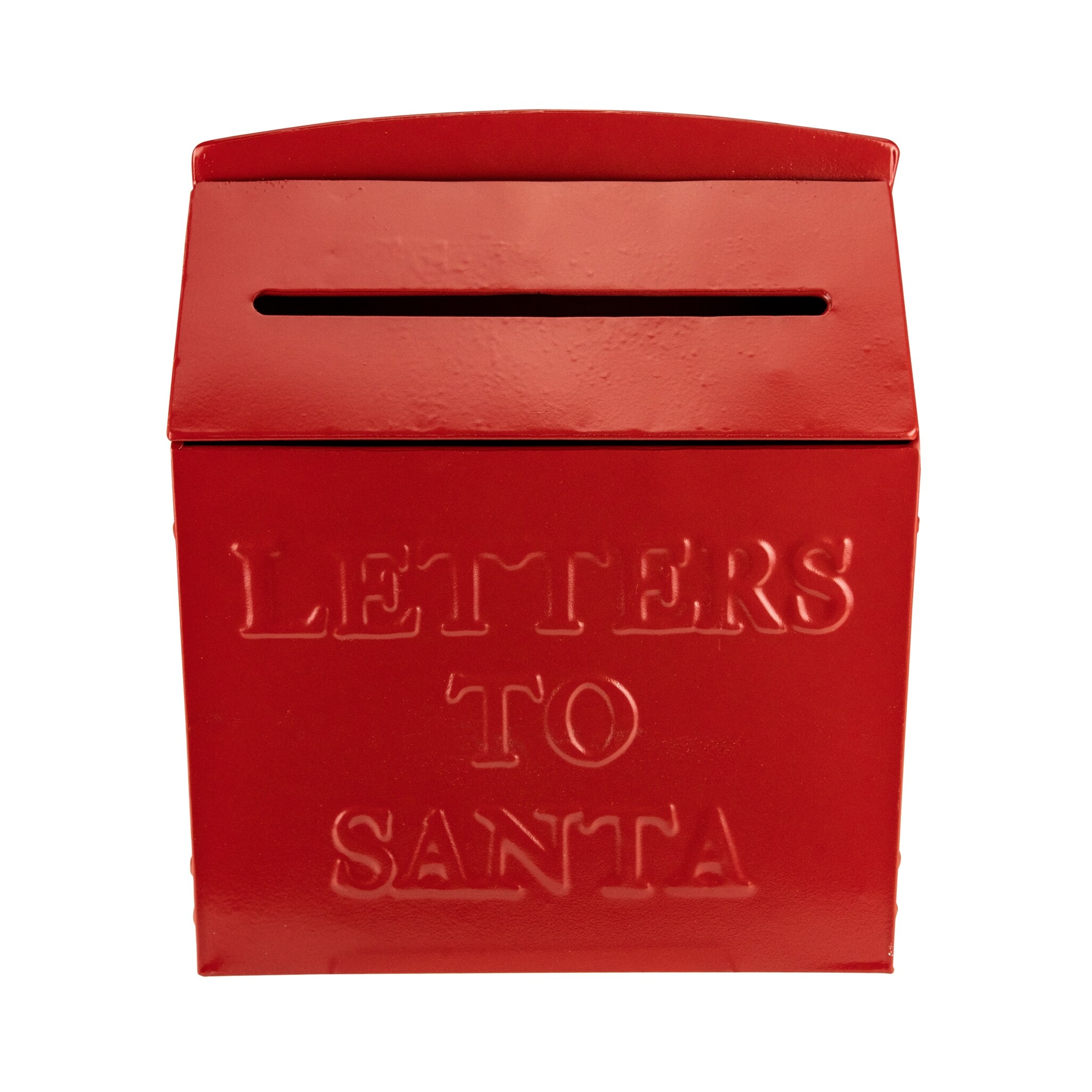 11.75" Letters to Santa Red Mail Box Christmas Wall Hanging - Walmart.com