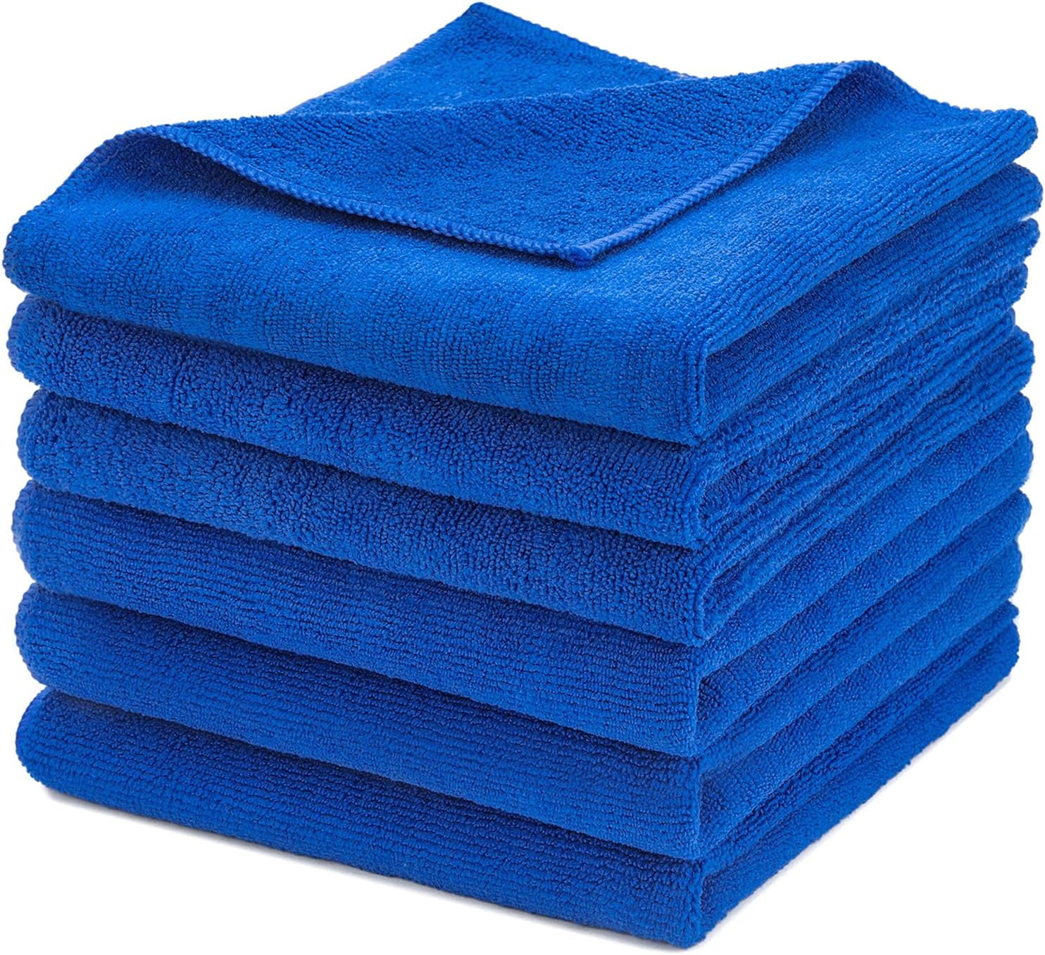 11.8*11.8in Premium Microfiber Detailing Towels, Lint Free Car Buffing ...