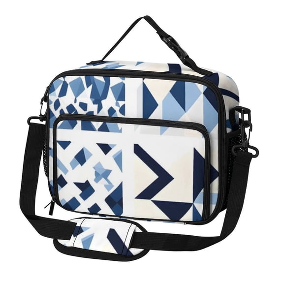 11.8×9.6in Large Capacity Rectangular Lunch Bag Durable Storage ...
