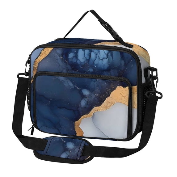11.8×9.6in Large Capacity Rectangular Lunch Bag Durable Storage ...