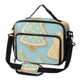 11.8×9.6in Large Capacity Rectangular Lunch Bag Durable Storage ...