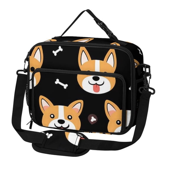 11.8×9.6in Large Capacity Rectangular Lunch Bag Durable Storage ...