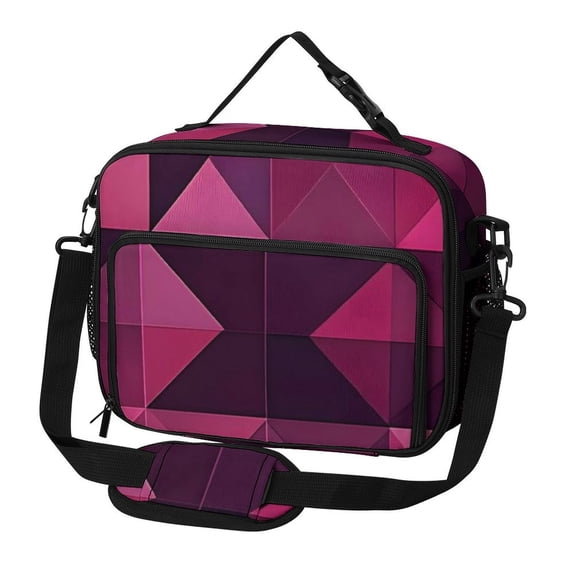 11.8×9.6in Large Capacity Rectangular Lunch Bag Durable Storage ...