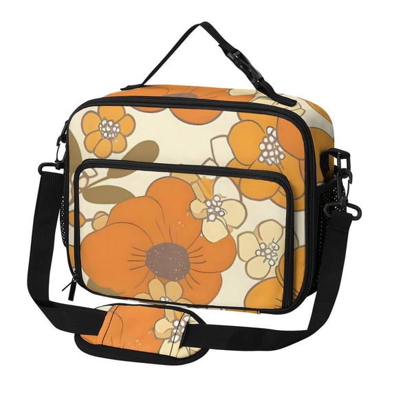 11.8×9.6in Large Capacity Rectangular Lunch Bag Durable Storage ...