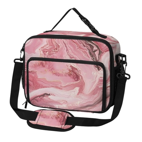 11.8×9.6in Large Capacity Rectangular Lunch Bag Durable Storage ...