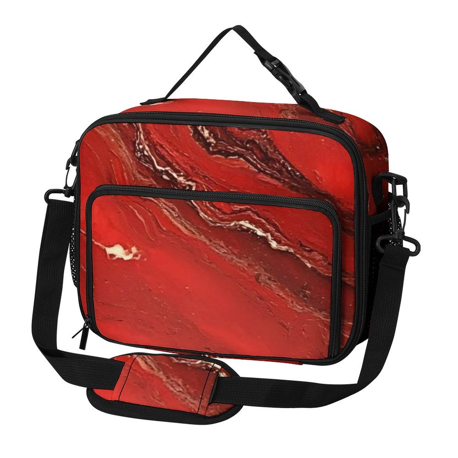 11.8×9.6in Large Capacity Rectangular Lunch Bag Durable Storage ...