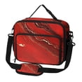 11.8×9.6in Large Capacity Rectangular Lunch Bag Durable Storage ...