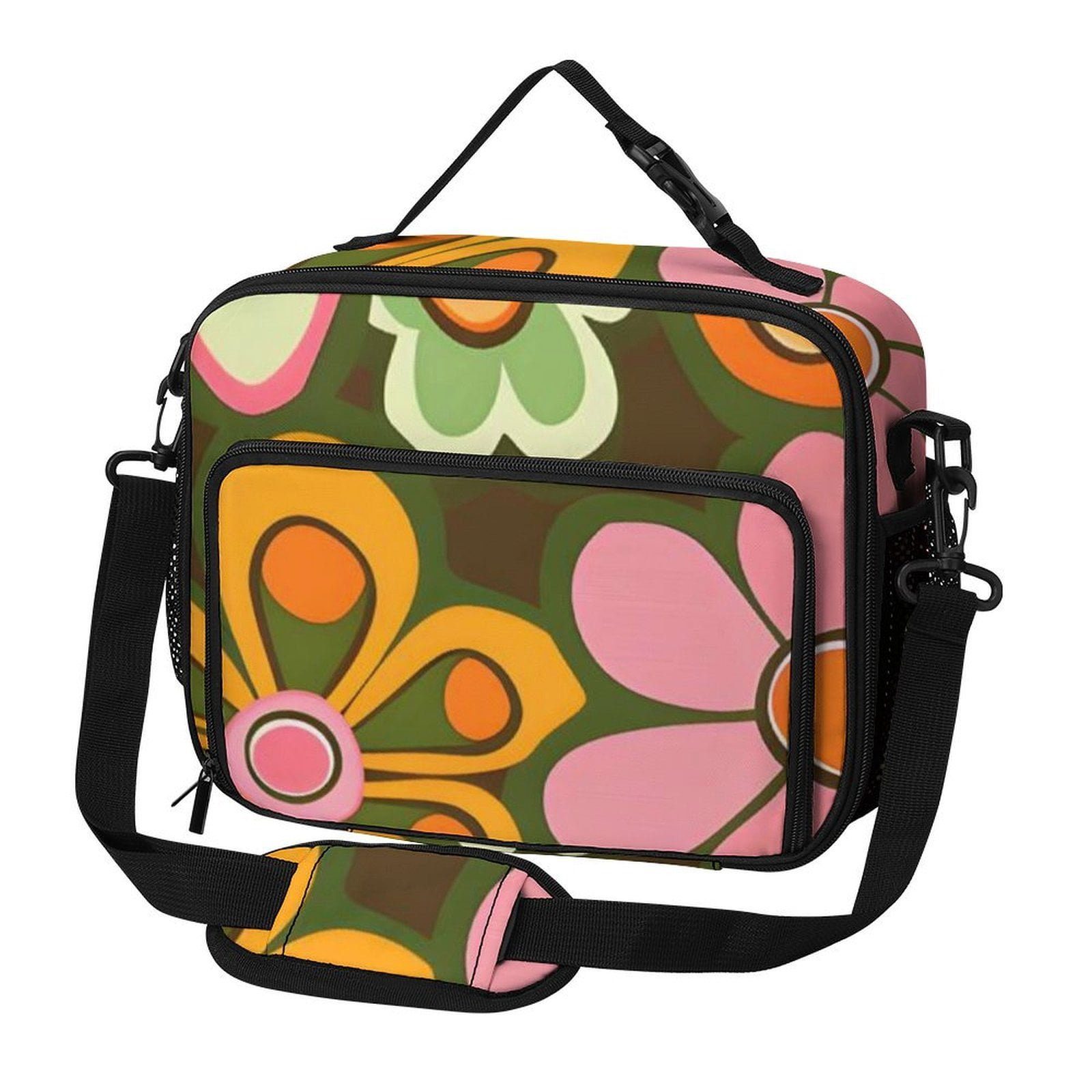 11.8×9.6in Large Capacity Rectangular Lunch Bag Durable Storage ...