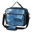 11.8×9.6in Large Capacity Rectangular Lunch Bag Durable Storage ...