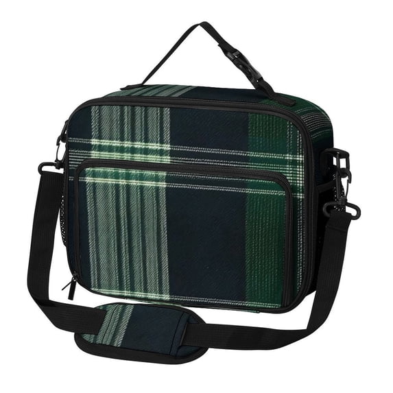 11.8×9.6in Large Capacity Rectangular Lunch Bag Durable Storage ...