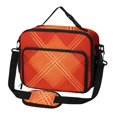 11.8×9.6in Large Capacity Rectangular Lunch Bag Durable Storage ...