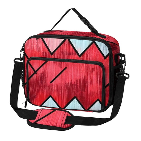 11.8×9.6in Large Capacity Rectangular Lunch Bag Durable Storage ...
