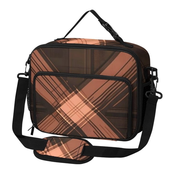 11.8×9.6in Large Capacity Rectangular Lunch Bag Durable Storage ...