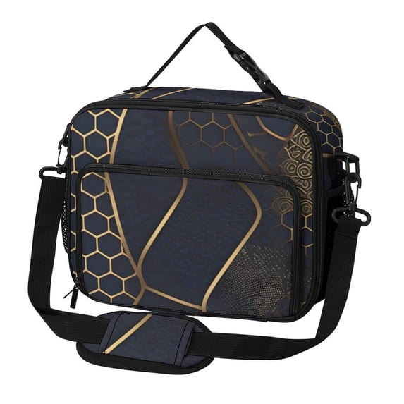11.8×9.6in Large Capacity Rectangular Lunch Bag Durable Storage ...
