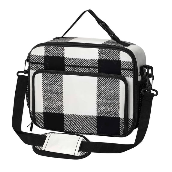 11.8×9.6in Large Capacity Rectangular Lunch Bag Durable Storage ...