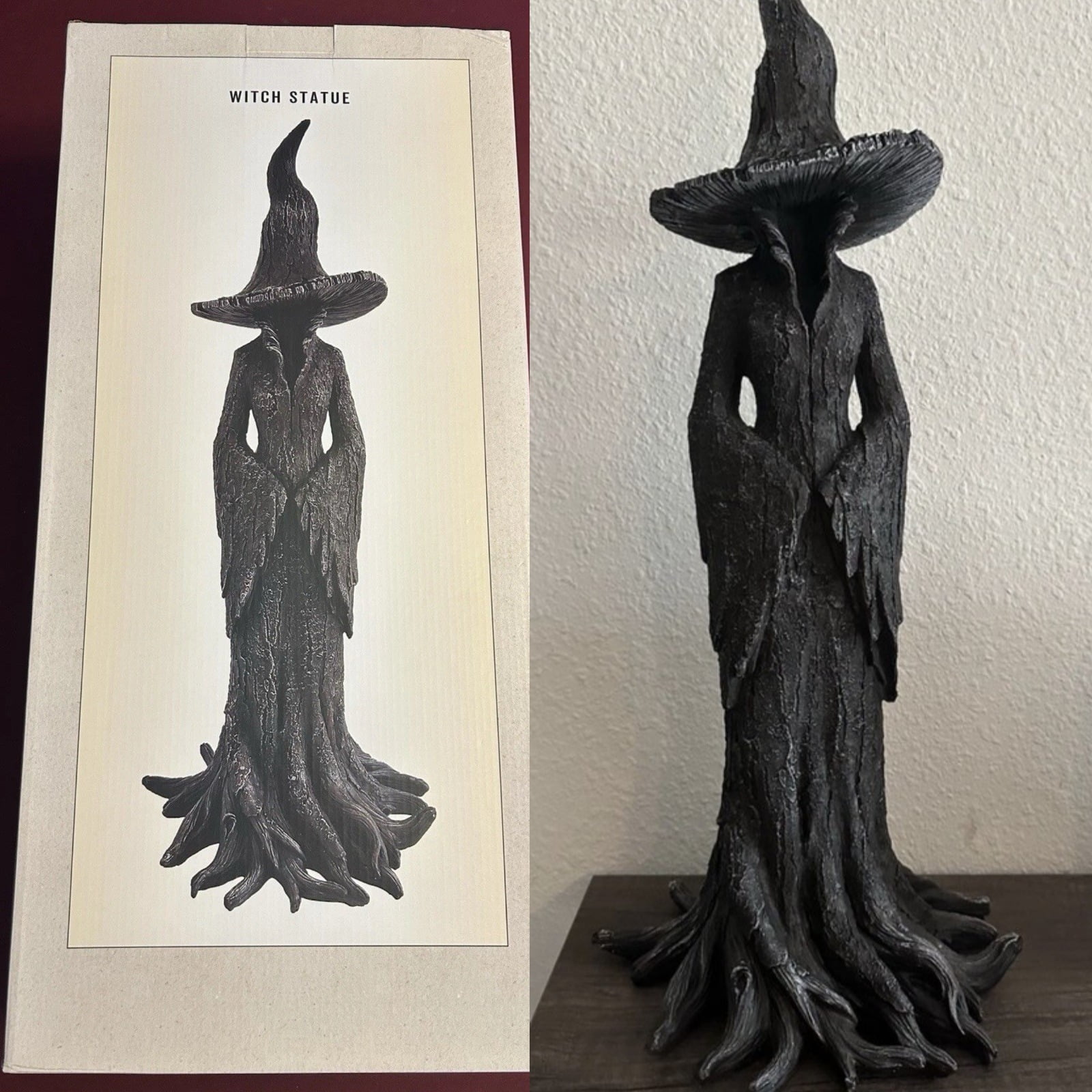 11.8" Exclusive Limited Ed Retro Resin Cracker Barrel Witch Statue 2025 ...