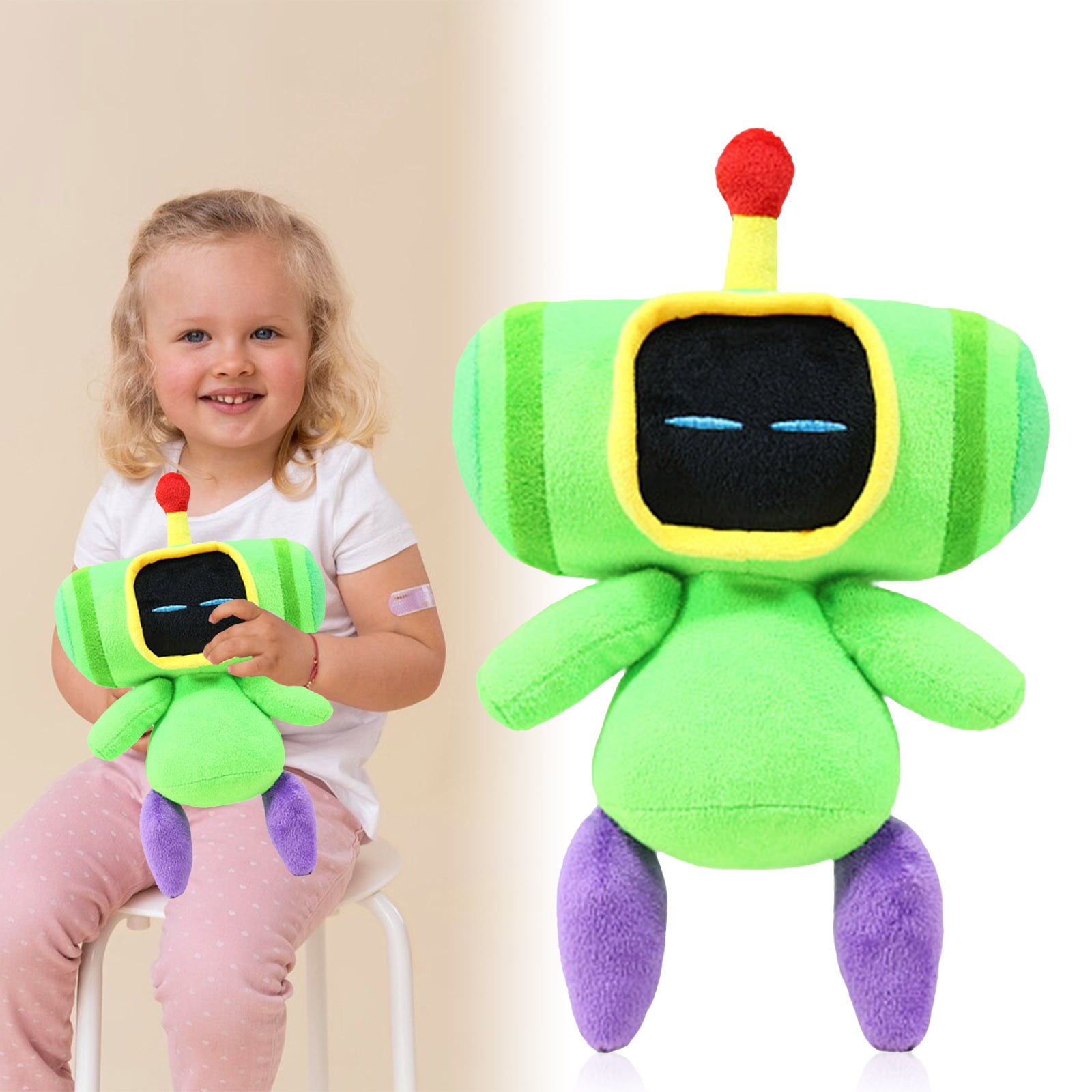 11.8 Inch Robot Plush Figure Toys for bot, Video Games Plush Toy ...