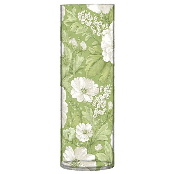 11.8 Inch Unbreakable Clear Plastic Vase Cylinder Flower Vase ...