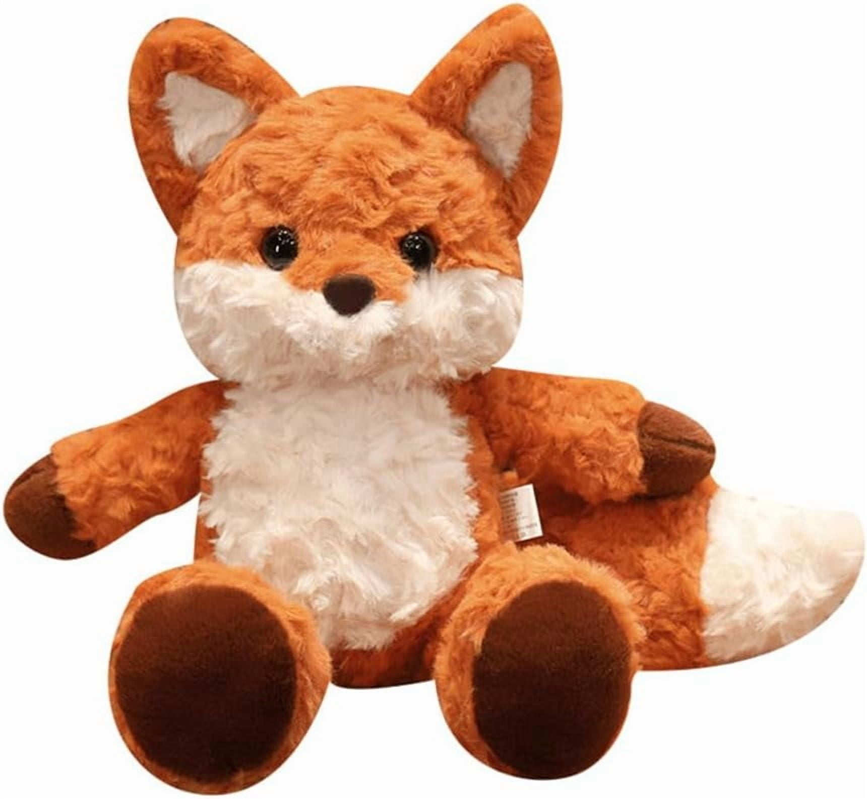 11.8 Inches Red Fox Stuffed Animal, Soft Cuddly Fox Plush Toy,Perfect ...
