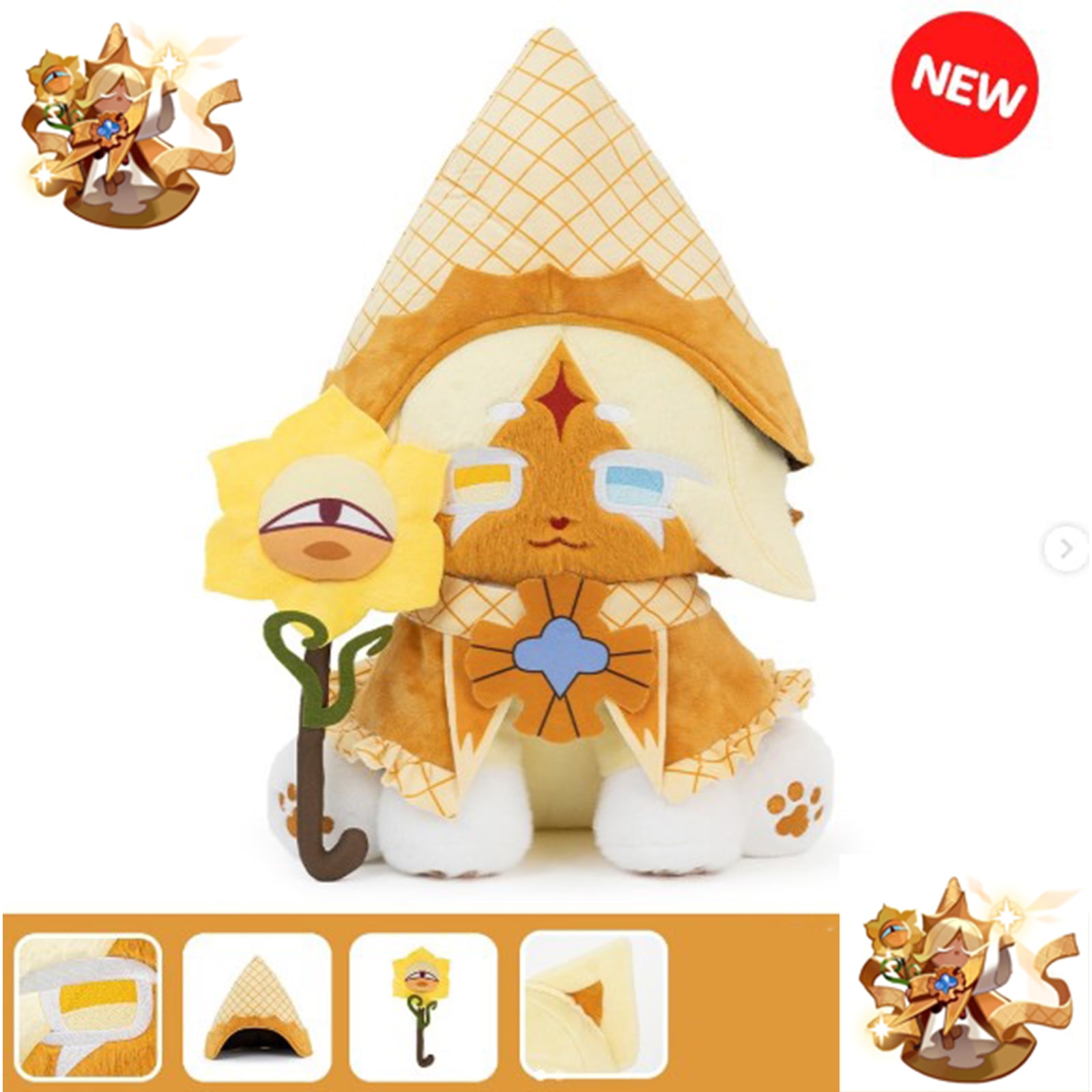 11.8" Pure Vanilla Meow Plush – Soft Cute Stuffed Figure Dolls Inspired ...