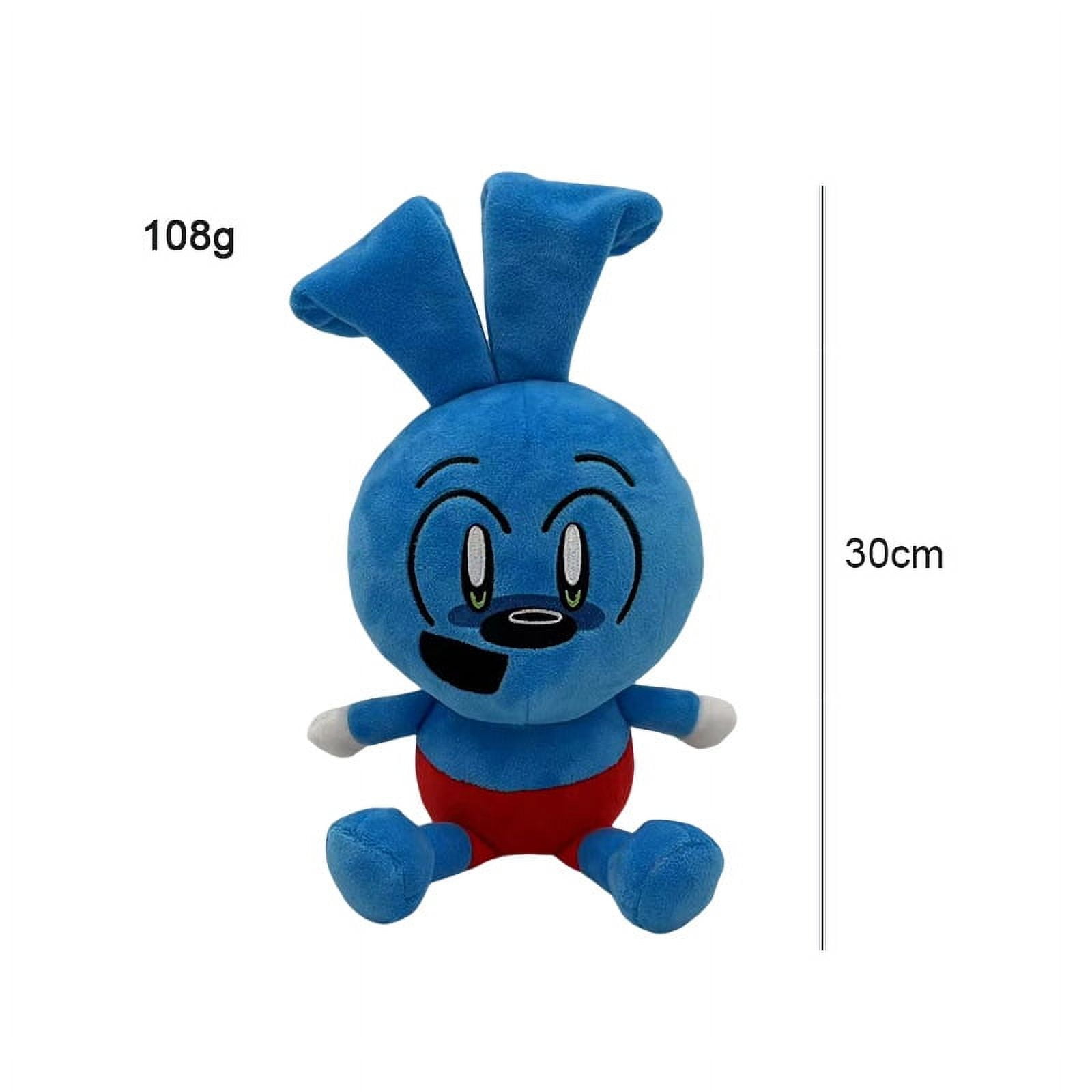 11.8" Riggy The Rabbit Monkey Plush - 14.96" Cute Rosey Rabbit Plushies ...