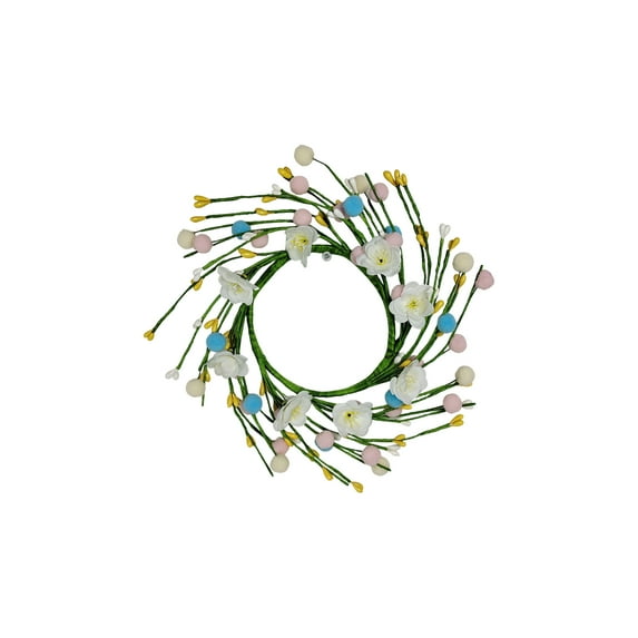 11.8" Spring Small Wreath, Mini Artificial Wreath, Spring Decor for ...