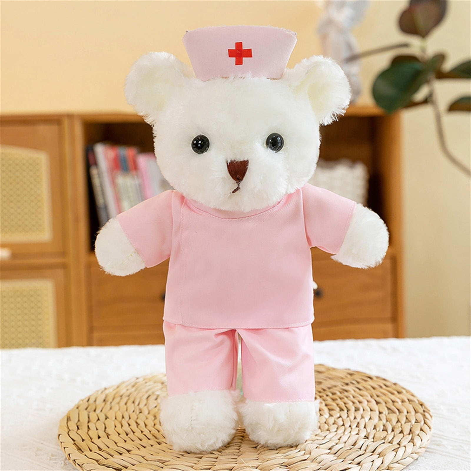 11.8" Teddy Bear Stuffed Animal, Valentines Day Bear Soft Plush Bear ...