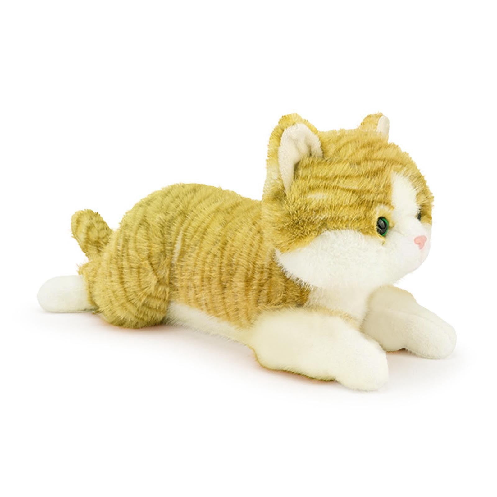 11.8 inch Cat Stuffed Animals, Realistic Weighted Cat Stuffed Animal ...