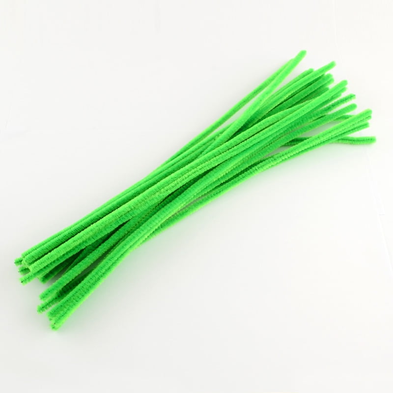 11.8 inch Pipe Cleaners DIY Chenille Stem Tinsel Garland Craft Wire ...