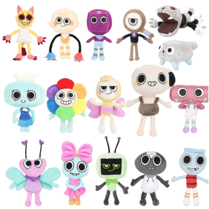 11.81 Inch Dandy's World Plushies Vee Ultra-Soft Stuffed Animals for ...