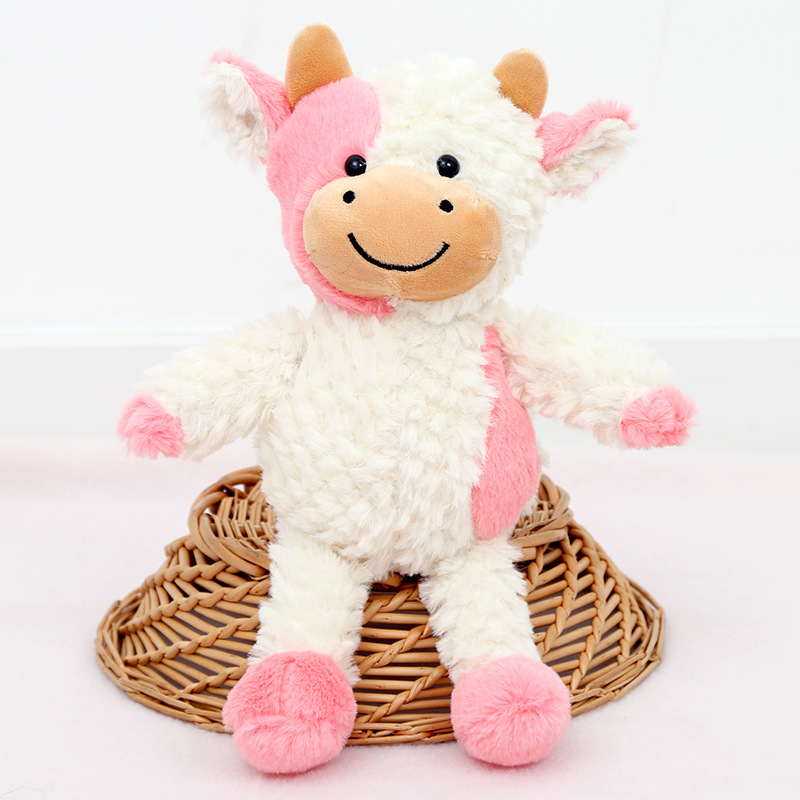 11.81 Inch Smiling Cow Stuffed Animal Plush Cow Doll Nice Gift for ...