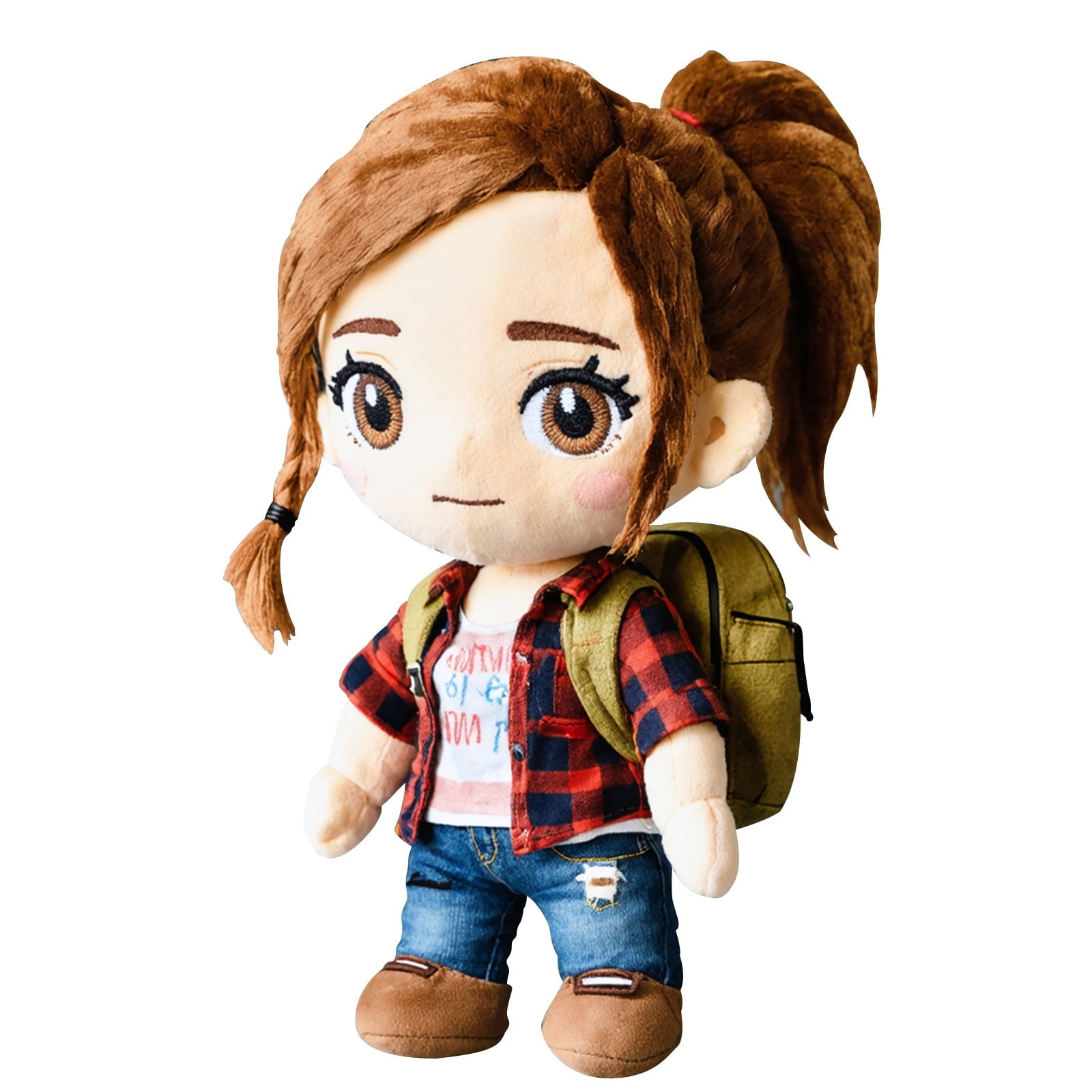 11.81" The Last of Us Emotional Support Ellie Plush Toy – Perfect Companion for Story-Driven ...