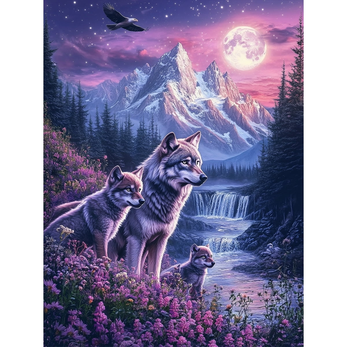 11.815.7in 3040cm DIY 5D Full Diamond Painting Art Exquisite Wall ...