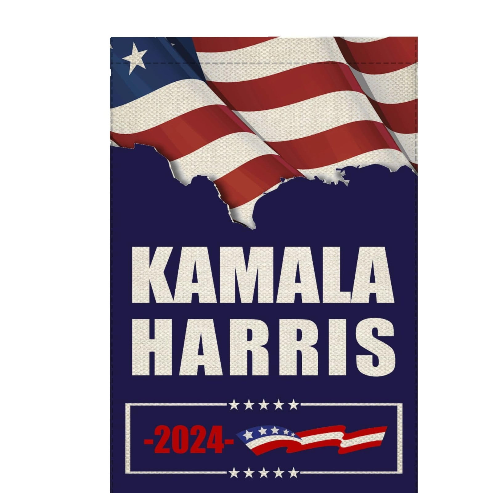 11.81x17.72 Inch Harris Waltz Yard Sign American Election Flag ...