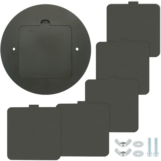 11.8inch Diameter Black Pottery Wheel Bats with 6pcs Square Inner Bats ...