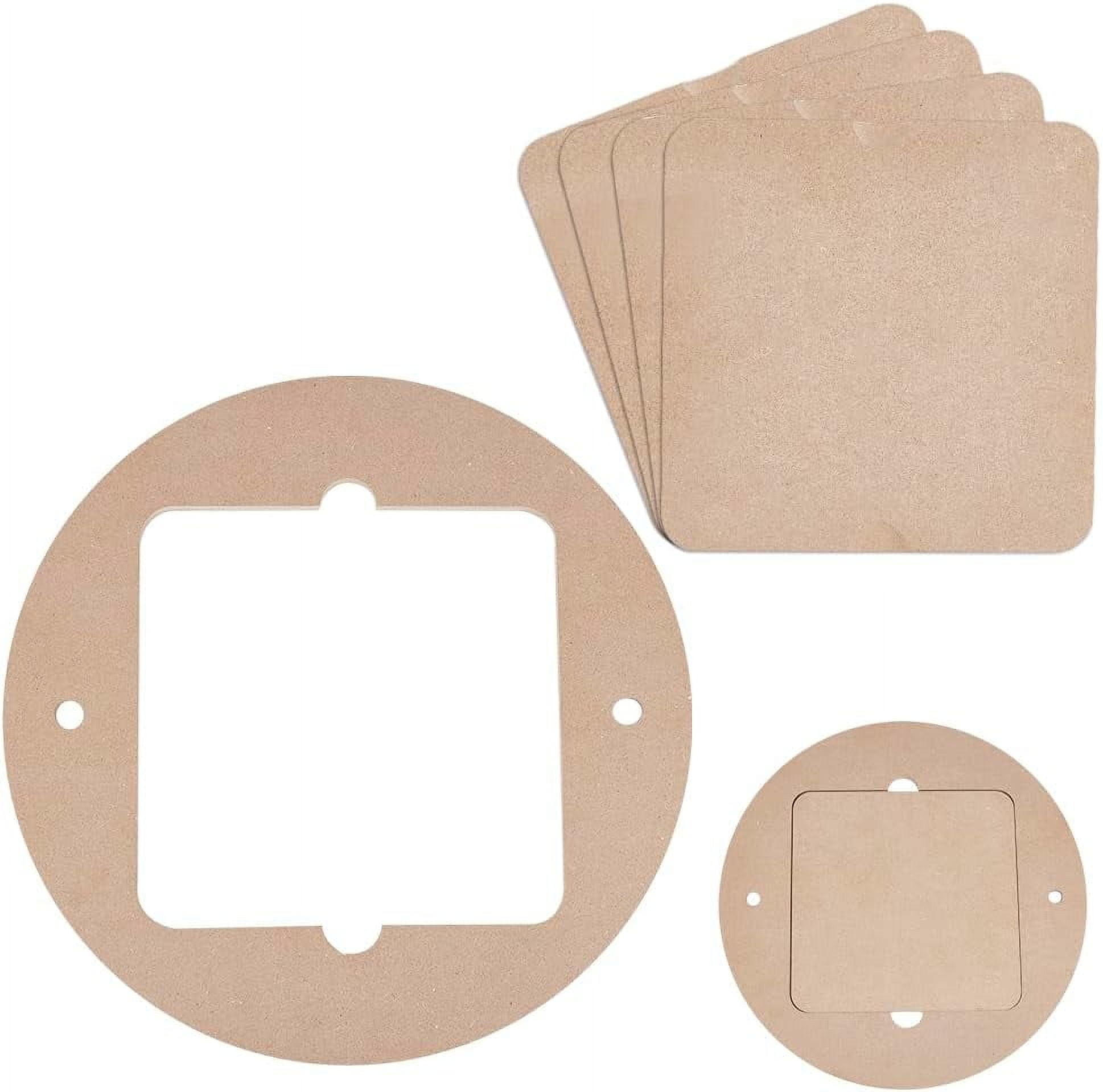 11.8inch Diameter Pottery Wheel Bats with 4pcs Square Inner Bats Pre ...