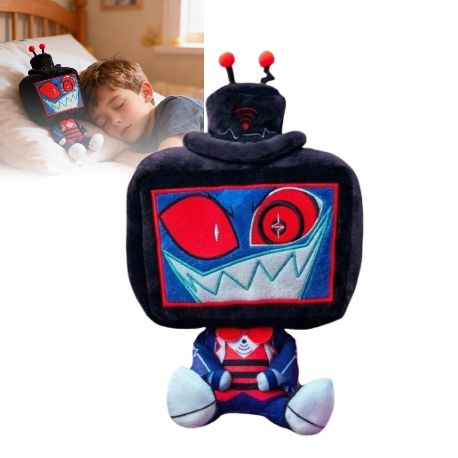 11.8inch Hazbin-Hotel Vox Plush Doll - Anime Devil Peripheral Stuffed ...