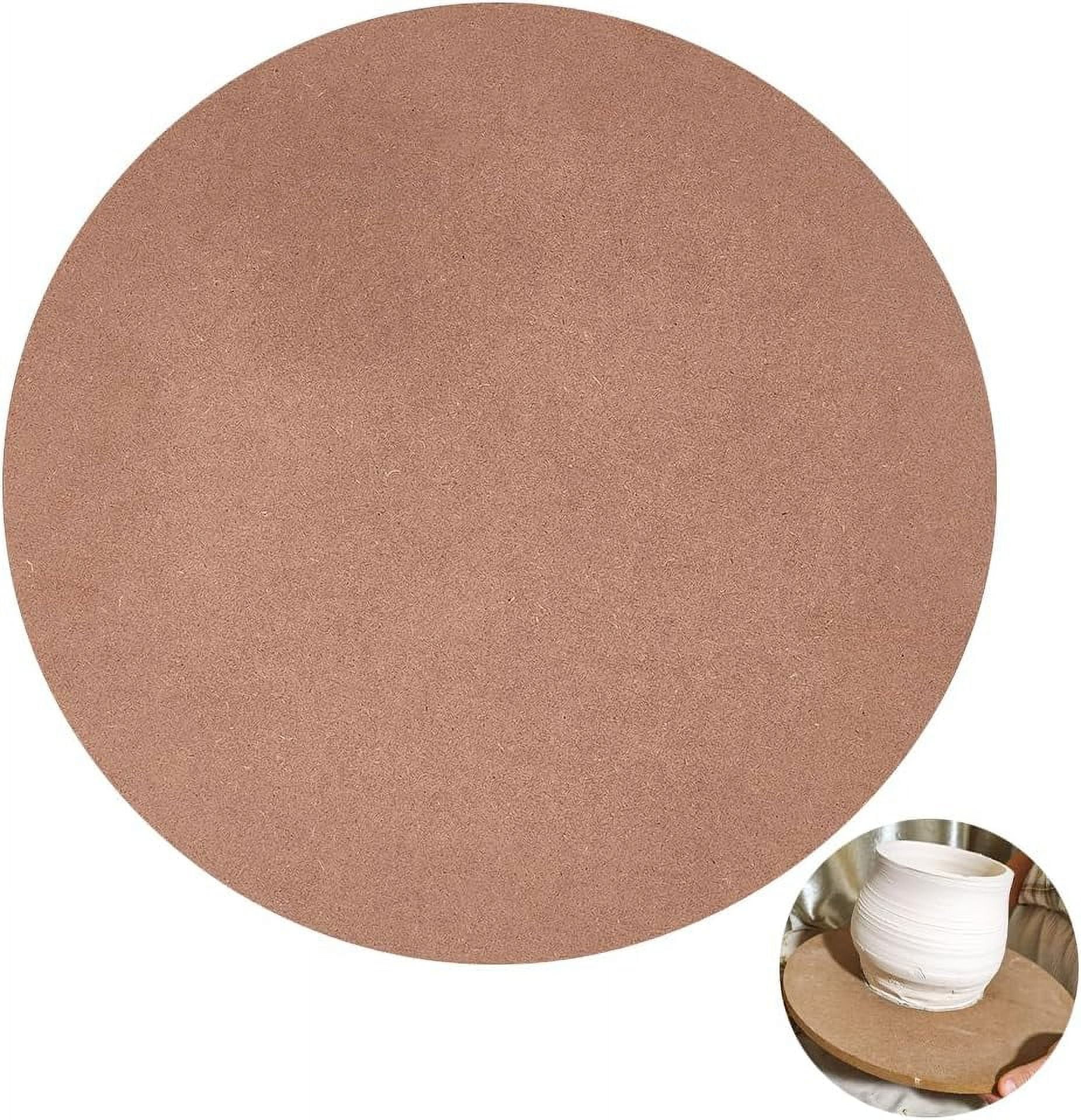 DIY 11.8inch Round Pottery Wheel Bat Medium Density Fiberboard (MDF ...