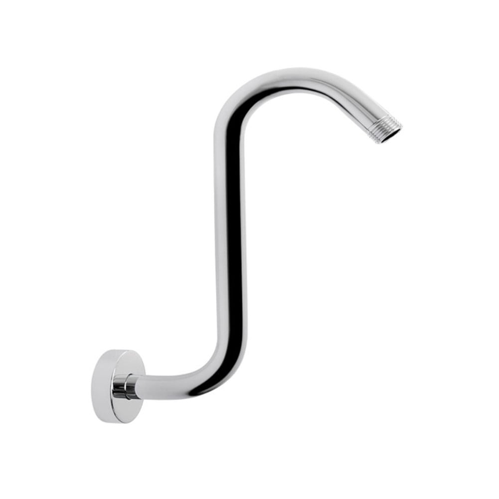 11.8inch Shower Bracket with Flange Ceiling Mount Shower Head Extension ...