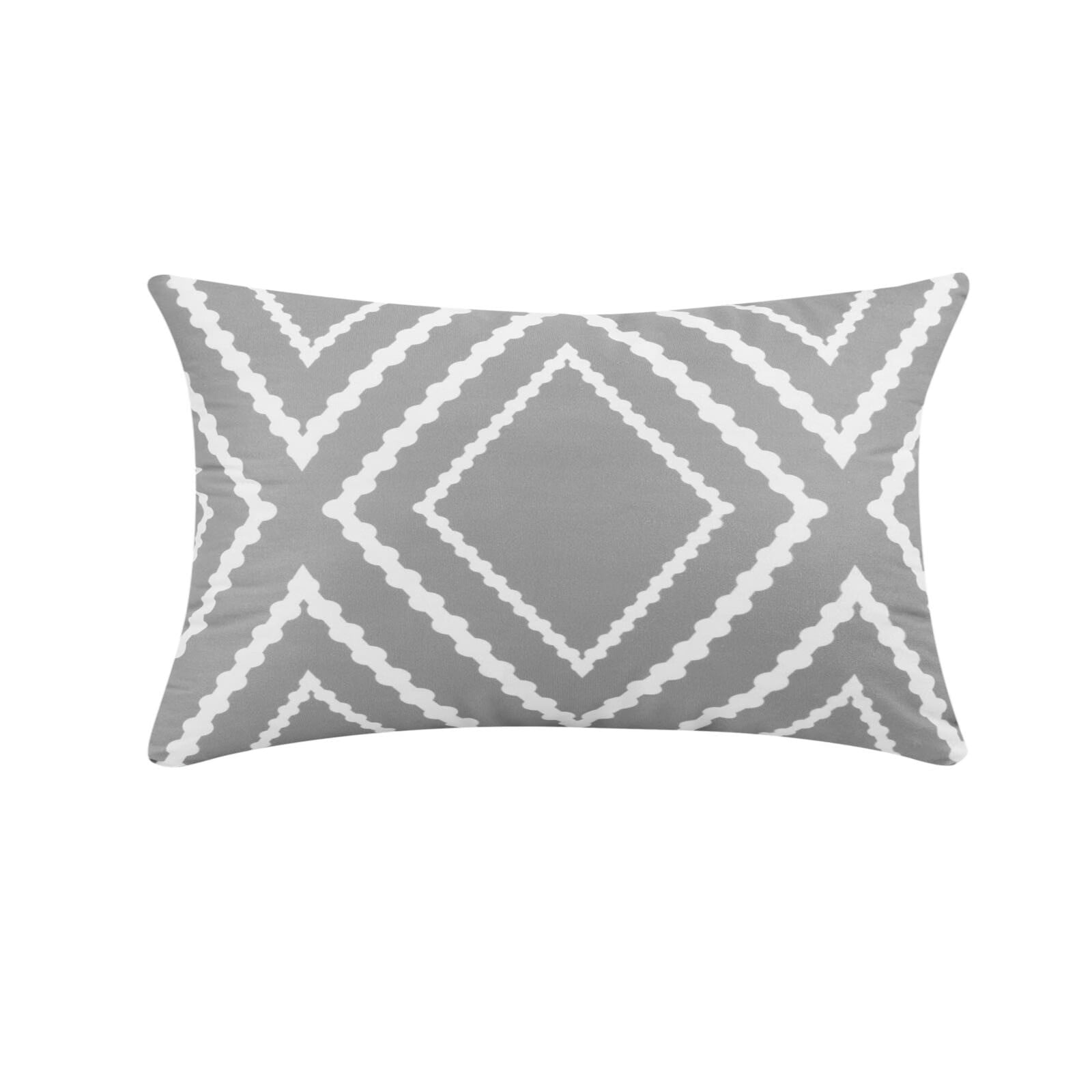 Outdoor Waterproof Pillowcase 11.8x 19.7 Inch, Geometric Print Patio ...