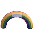 11' Air Blown Inflatable GIANT Rainbow Arch Yard Decoration - Walmart.com
