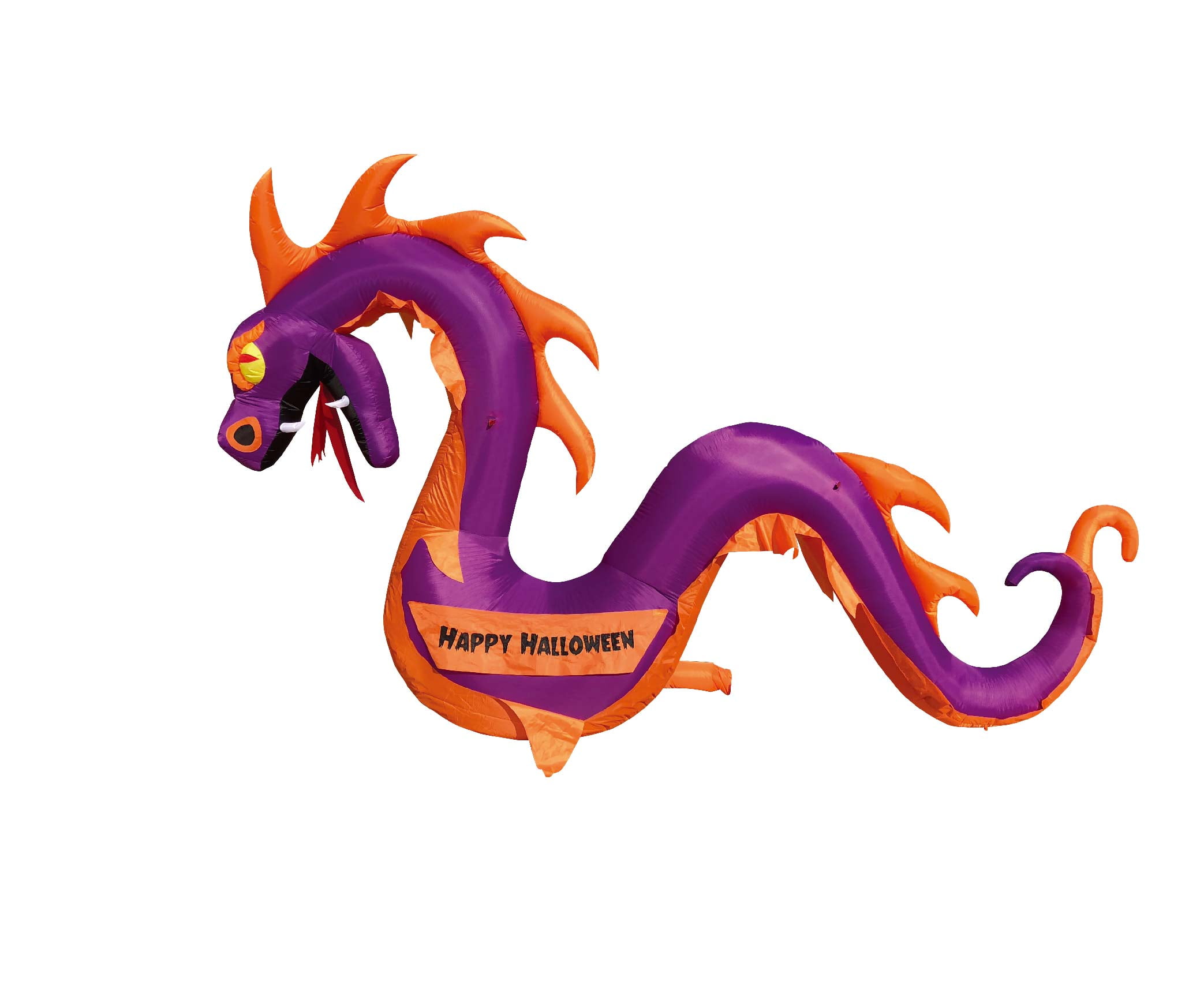 11' Air Blown Inflatable PURPLE Serpent Snake Dragon - Walmart.com
