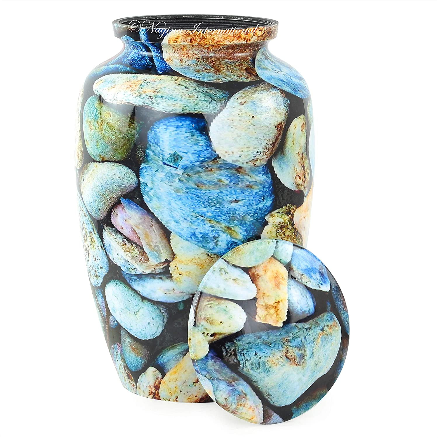 11" Aluminum Cremation Funeral Urns for Adult Human & Pet Loss ...