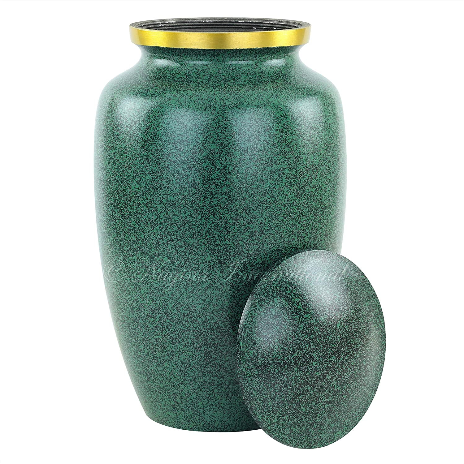 11" Aluminum Cremation Funeral Urns for Adult Human & Pet Loss | Gravel ...